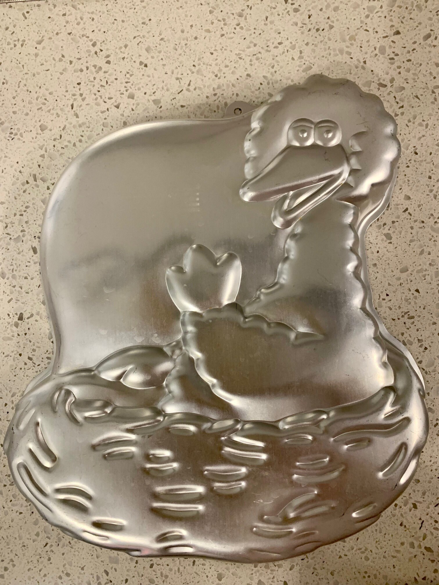 1982 Cookie Monster and 1989 Big Bird Aluminum Wilton Cake Pans. - Etsy