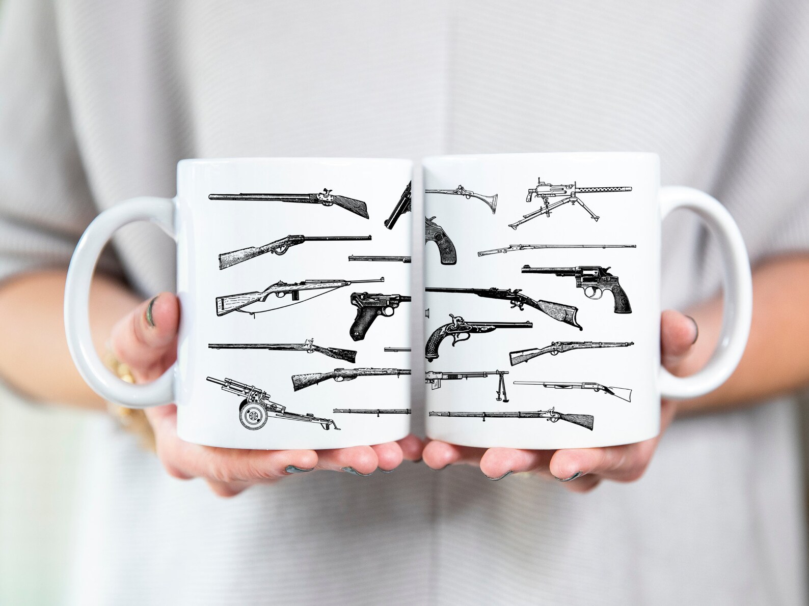 Vintage Gun Coffee Cup Gun Mug Men's Coffee Mug Gun - Etsy