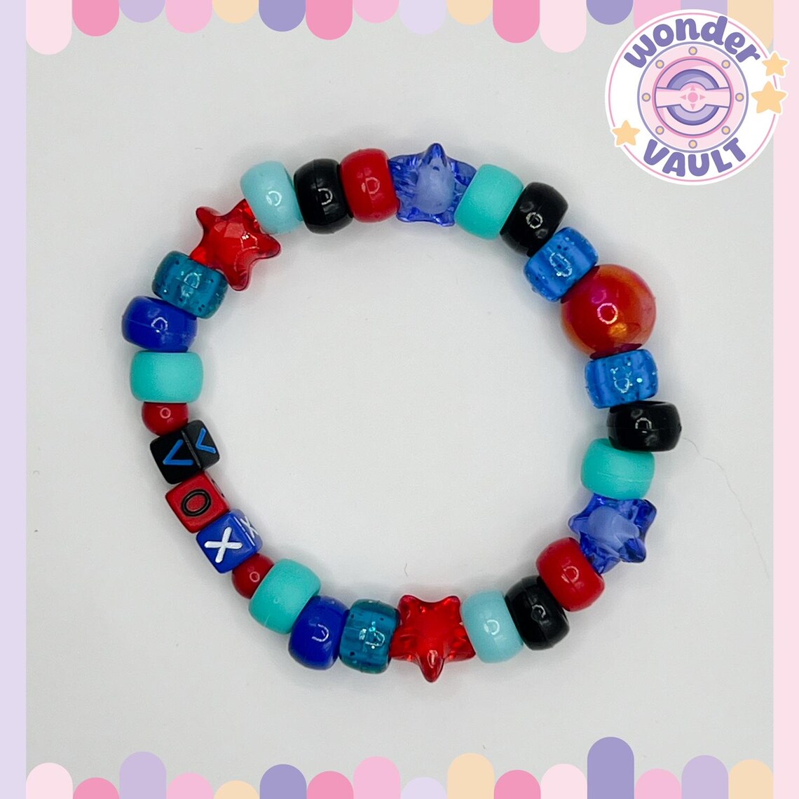 Kandi Bracelet | Vox | Hazbin Hotel | Beads - Etsy