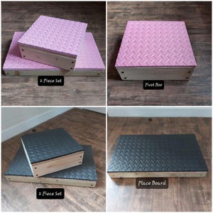 Dog Training Pivot Box and Place Board 2 Piece Bundle for Dog Agility ...