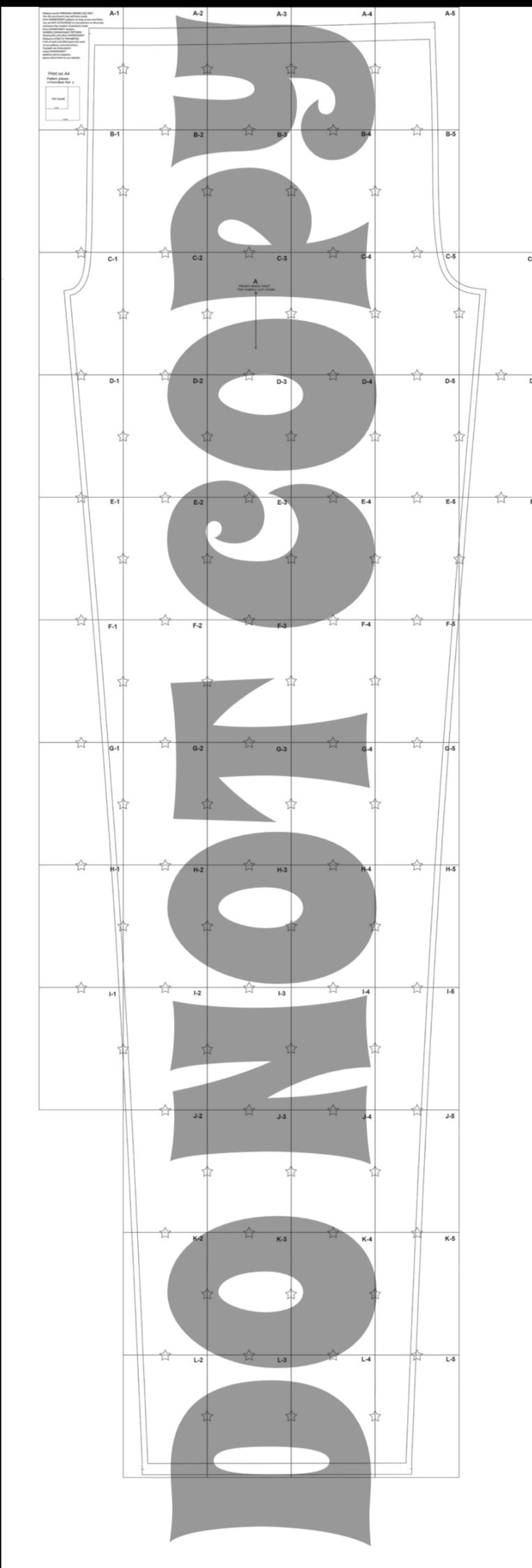 12 Ft Skeleton Sewing Pattern - Etsy