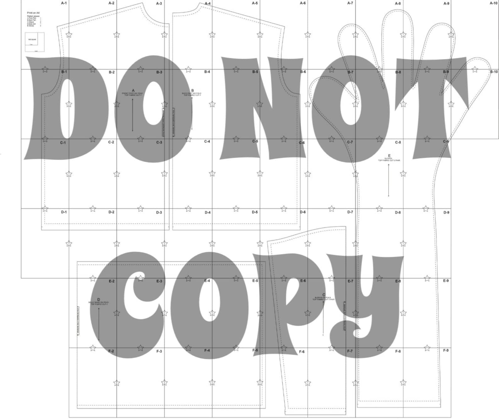 12 Ft Skeleton Sewing Pattern - Etsy