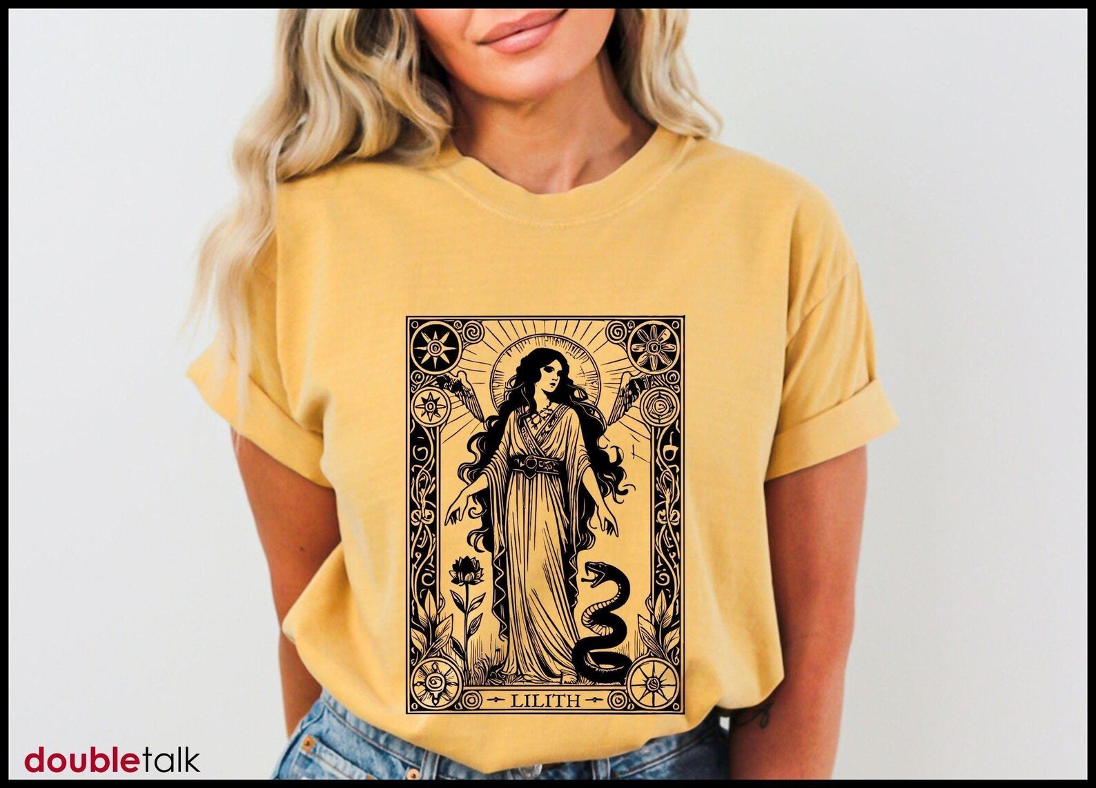 Lilith Gothic Tshirt Dark Mythology Feminine Empowerment Spiritual ...