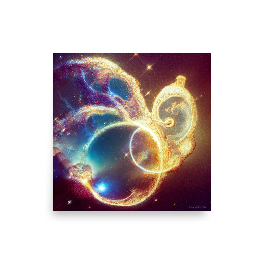 The Womb of Creation Divine Feminine Art Digital Art AI Art Print Home ...