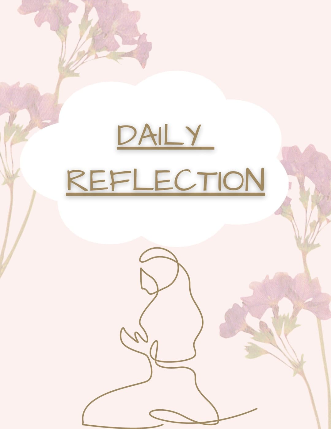 Daily Reflection Sheet - Etsy