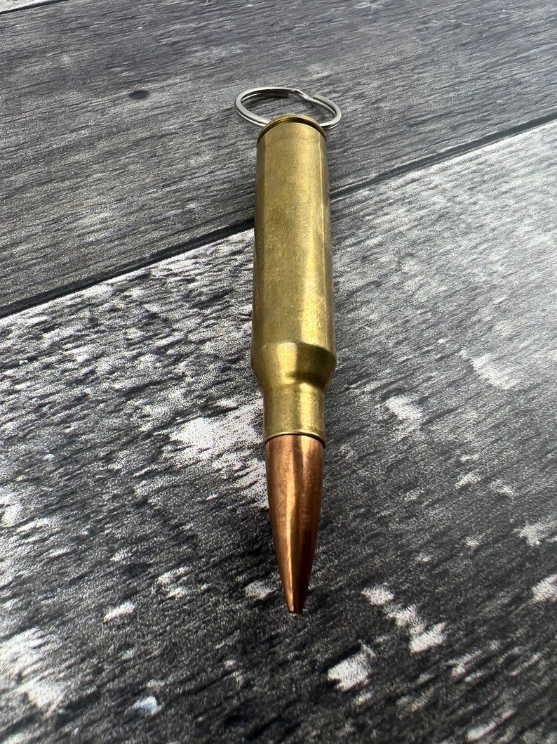 338 Lapua Magnum Bullet Keychain - Etsy