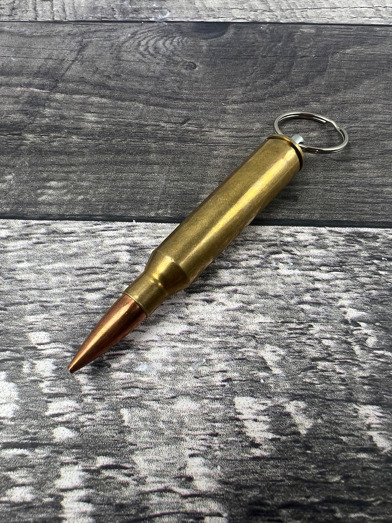 338 Lapua Magnum Bullet Keychain - Etsy