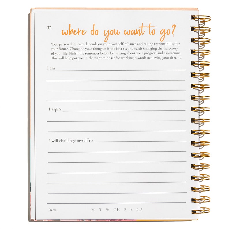 Black Women Journal W/ Prompts | Black Girl Journal | Afrocentric Gifts ...