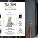 The Big ONE the Notorious ONE Editable Digital Birthday Party Stats ...
