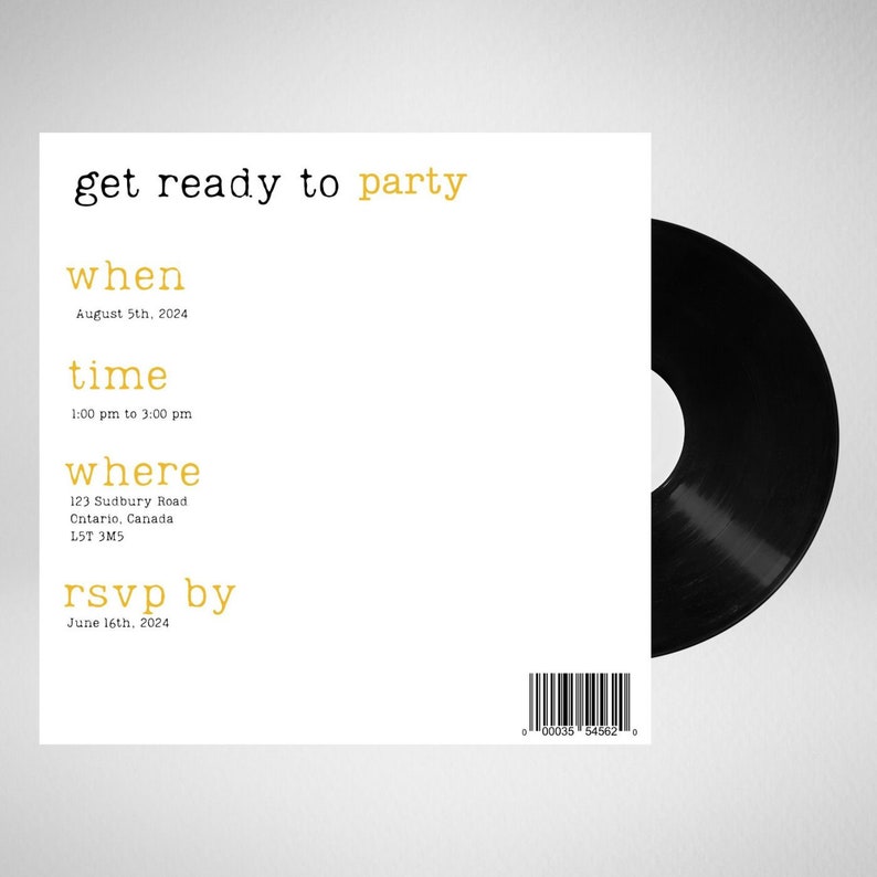 The Big ONE the Notorious ONE Ready to Party Birthday Invitation ...