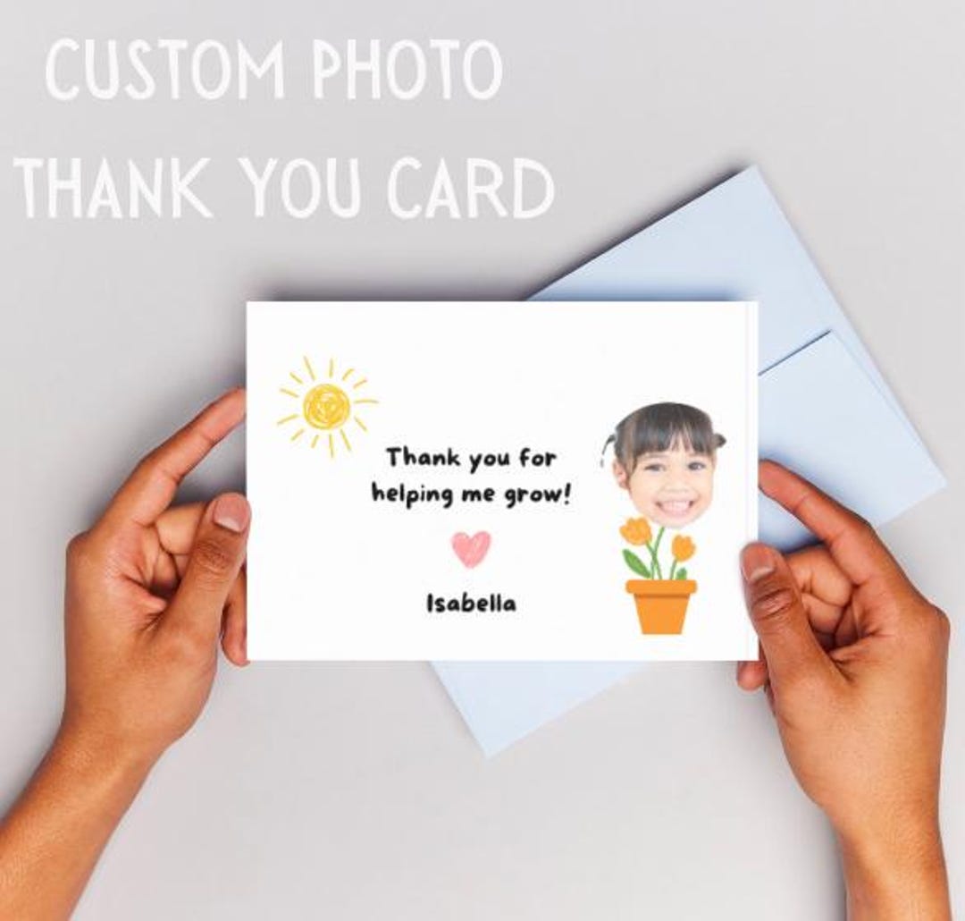 Thank You Card for Childcare Teachers, ECE Appreciation Card, Childcare ...