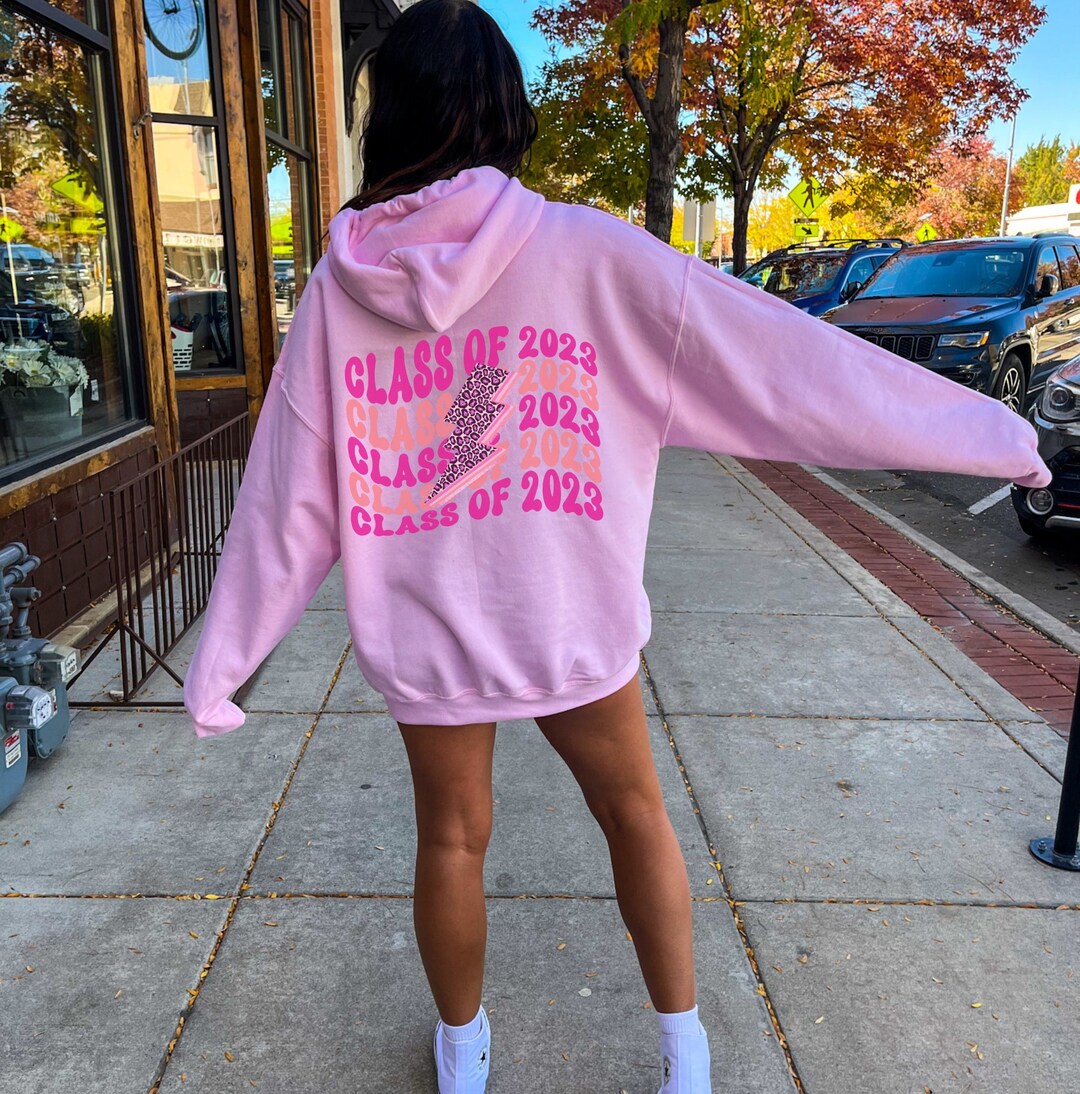 Lightning Bolt Class of 2023 Sweatshirt, Trendy Seniors 2023 Crewneck ...