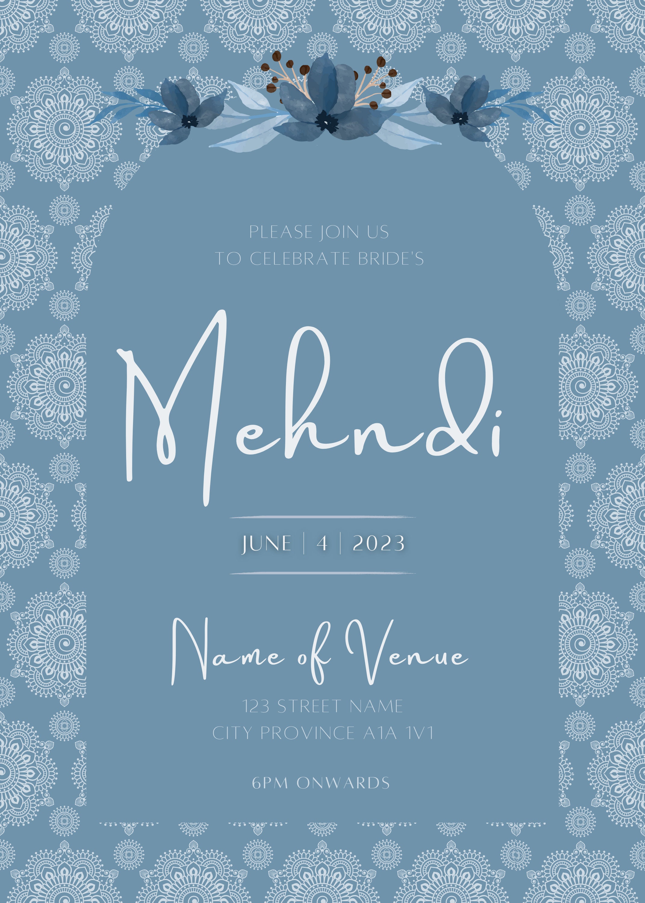 Sikh Wedding Invitation Template Set: Anand Karaj Cards (digital ...