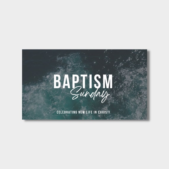 Church Baptism Slides