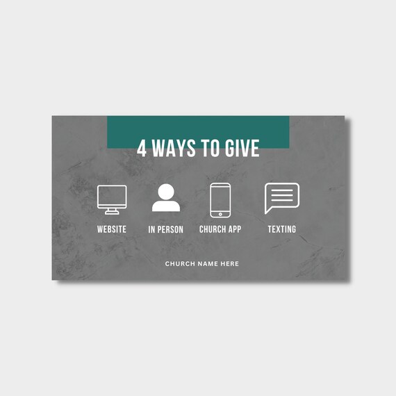 Church Announcement Slides