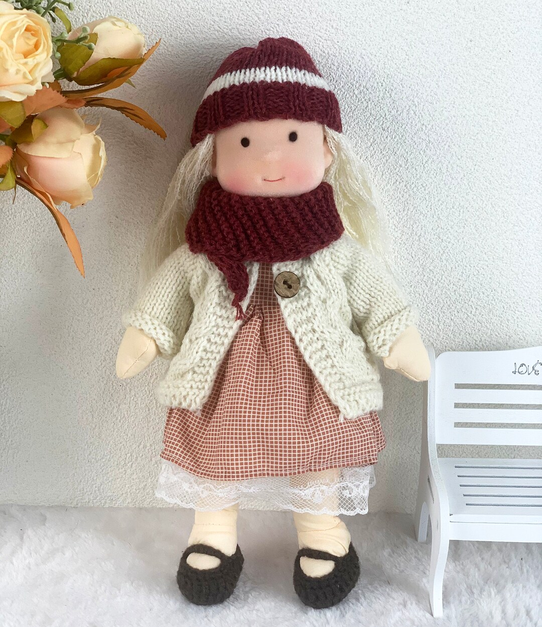 12 Inch Rag Baby Doll With Gift Box, Stuffed Clothes Doll, Personalized ...