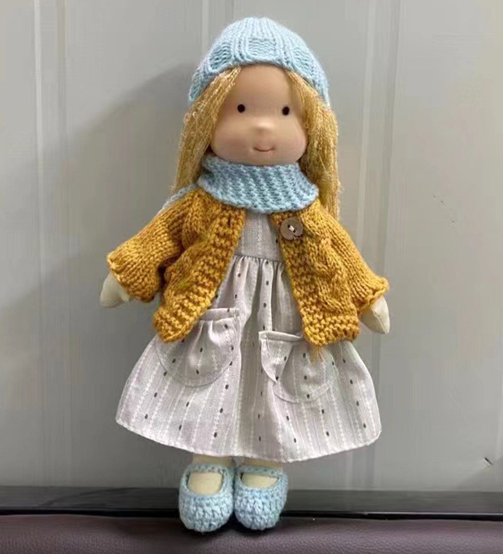 12 Inch Soft Rag Doll With Gift Box Stuffed Pattern Doll - Etsy