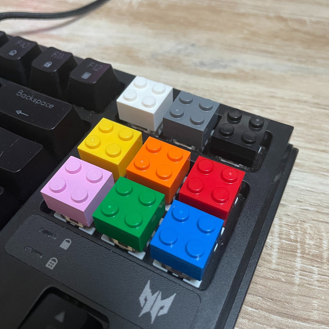 CHERRY MX Brick Keycaps, ARTISAN Keycap, Custom Keycaps, Minimalist ...