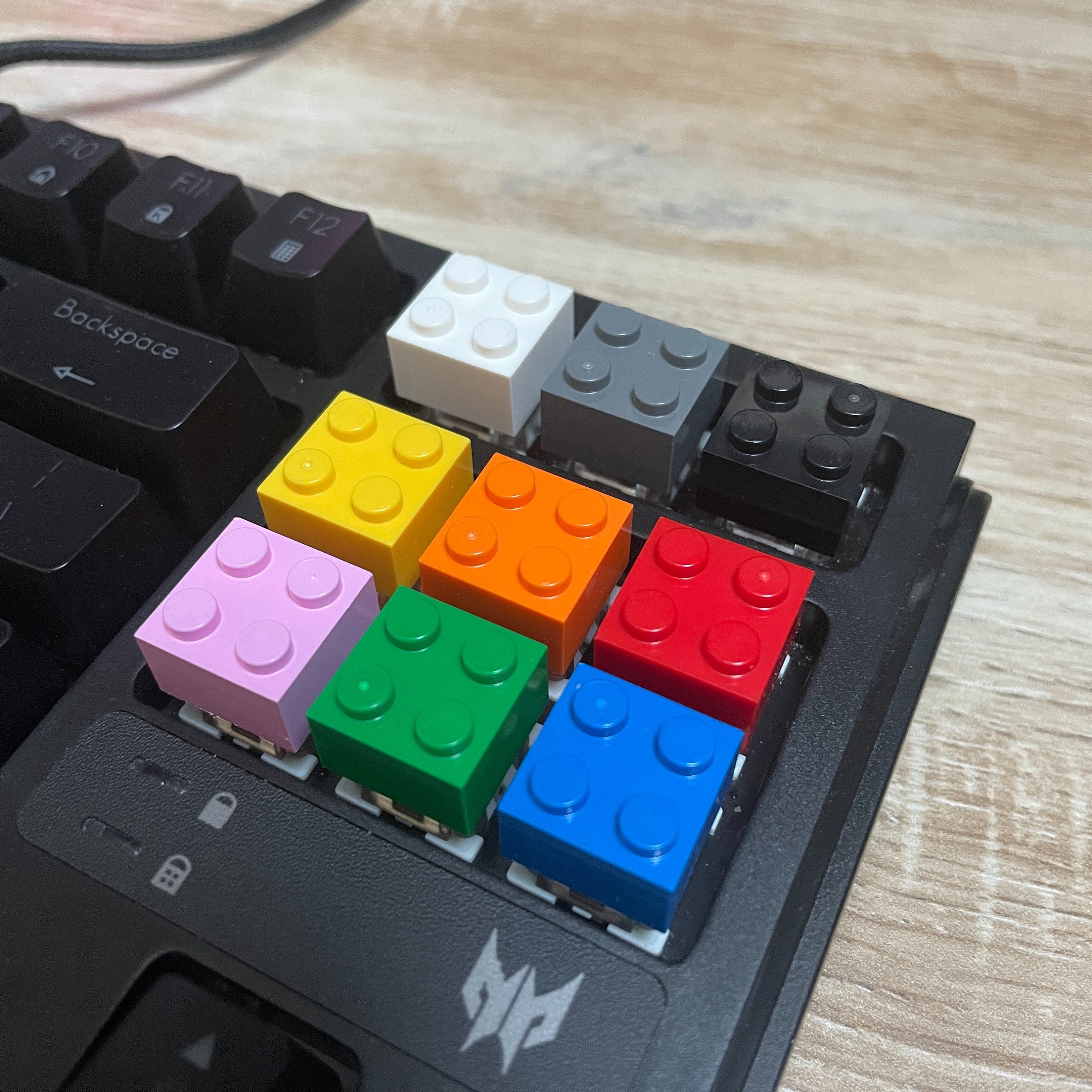 CHERRY MX Brick Keycaps, ARTISAN Keycap, Custom Keycaps, Minimalist ...