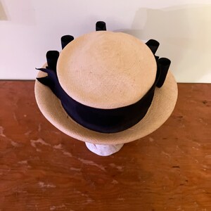 Vintage 1950’s New Look La Rose Woven Hat - Etsy