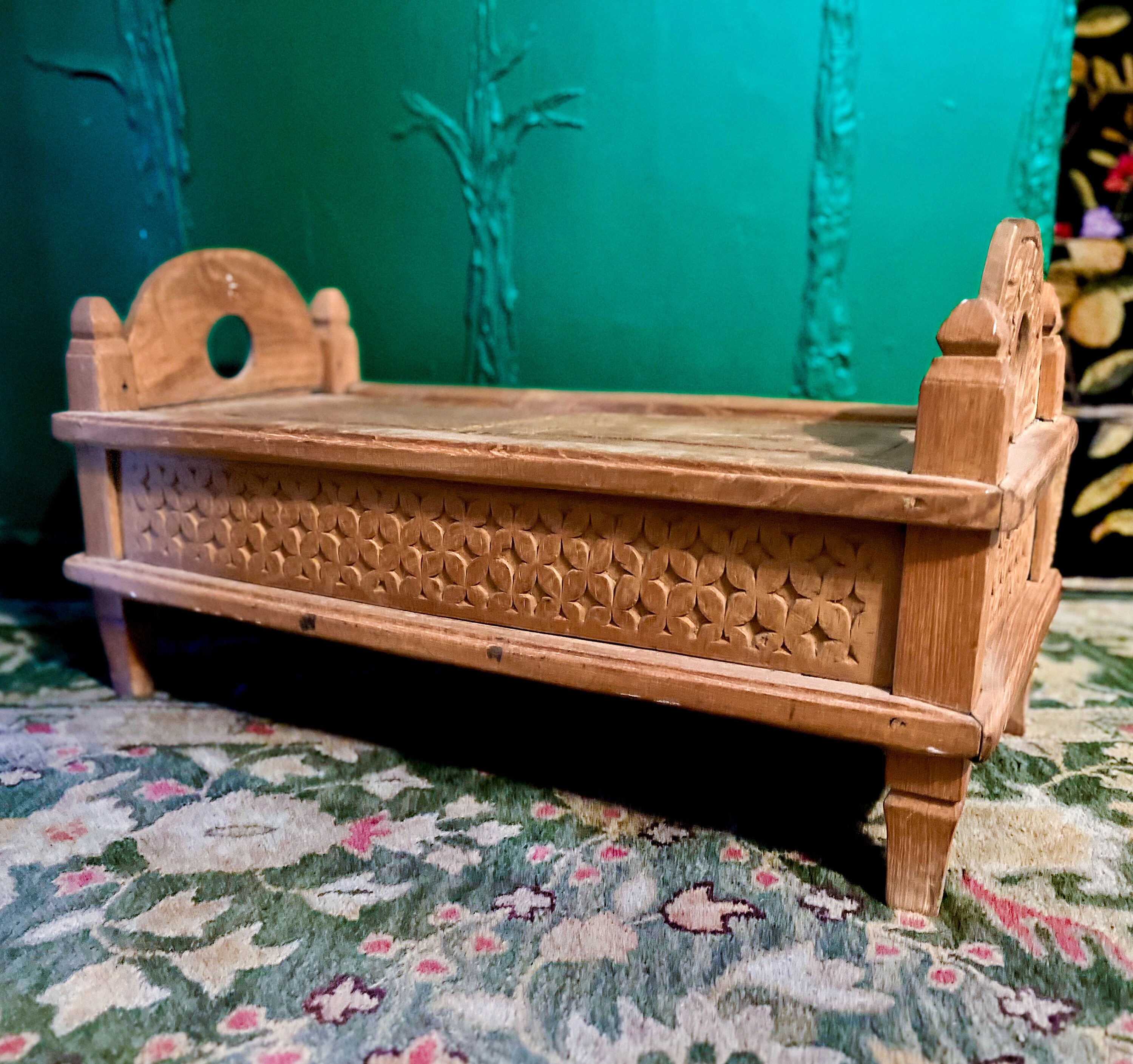 Antique Hand Carved Teak Wood Bridal Jodang Indonesian Trunk - Etsy