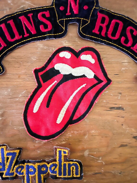 Original Vintage 1970’s 1980’s Rock Patches Led Zeppe… - Gem