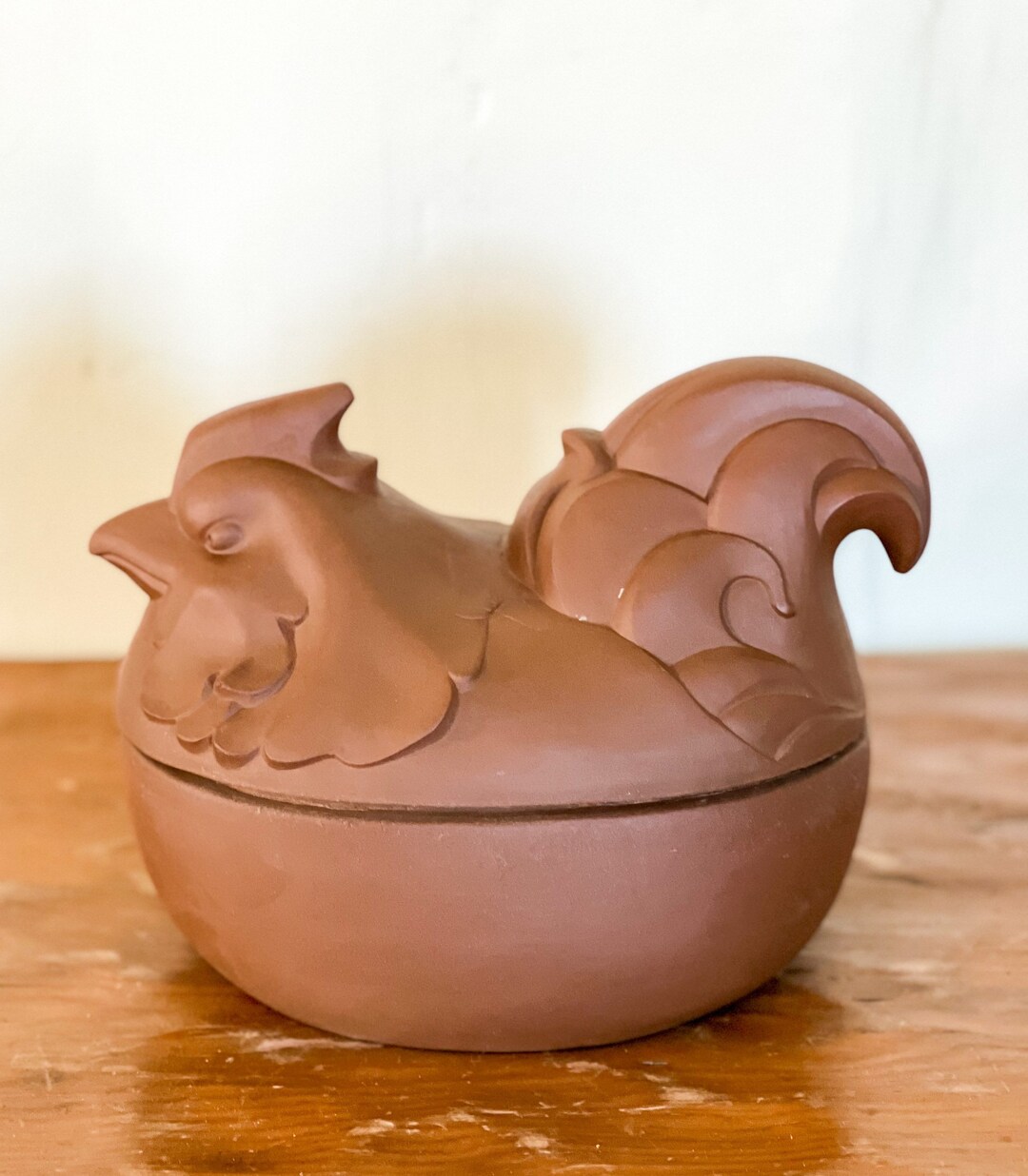 Montgomery Smith Angry Rooster Terracotta Tureen - Etsy