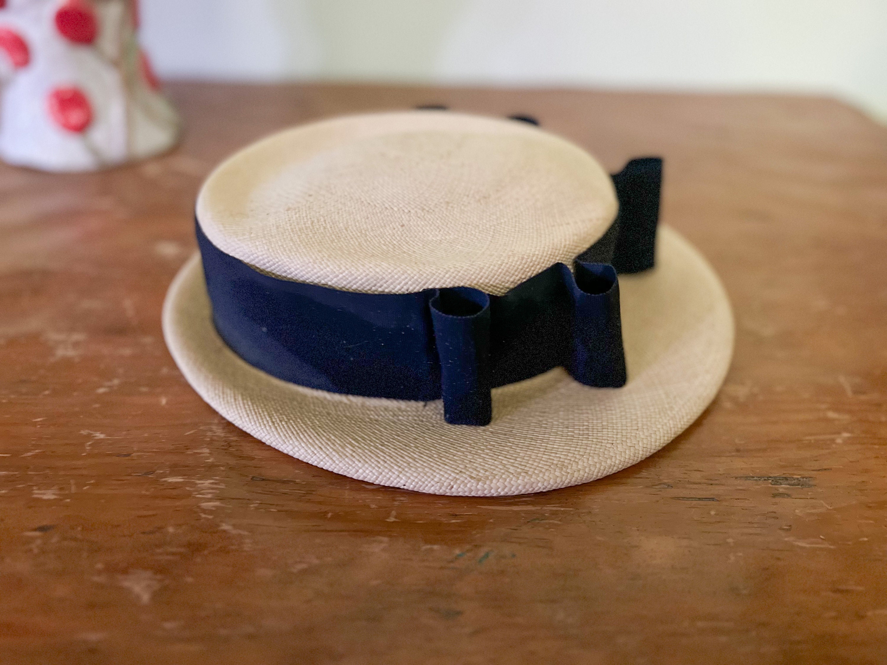 Vintage 1950’s New Look La Rose Woven Hat - Etsy