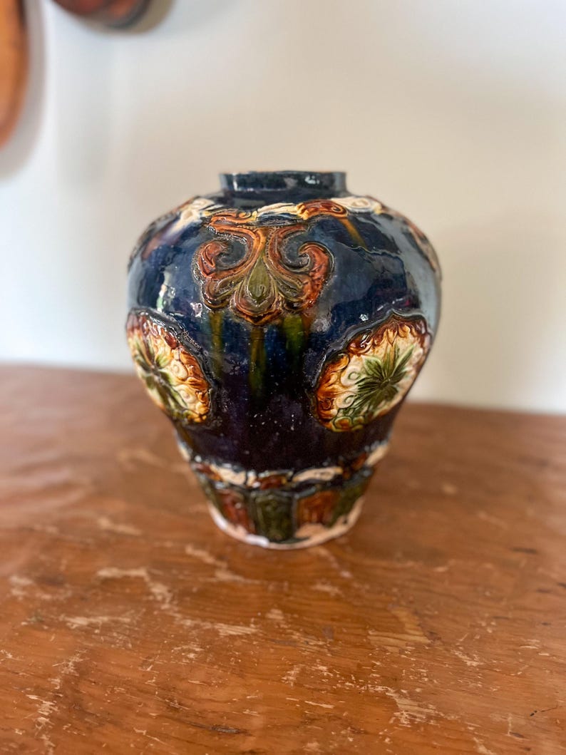 Tang Sancai Chinese Tri-color Large Vase - Etsy