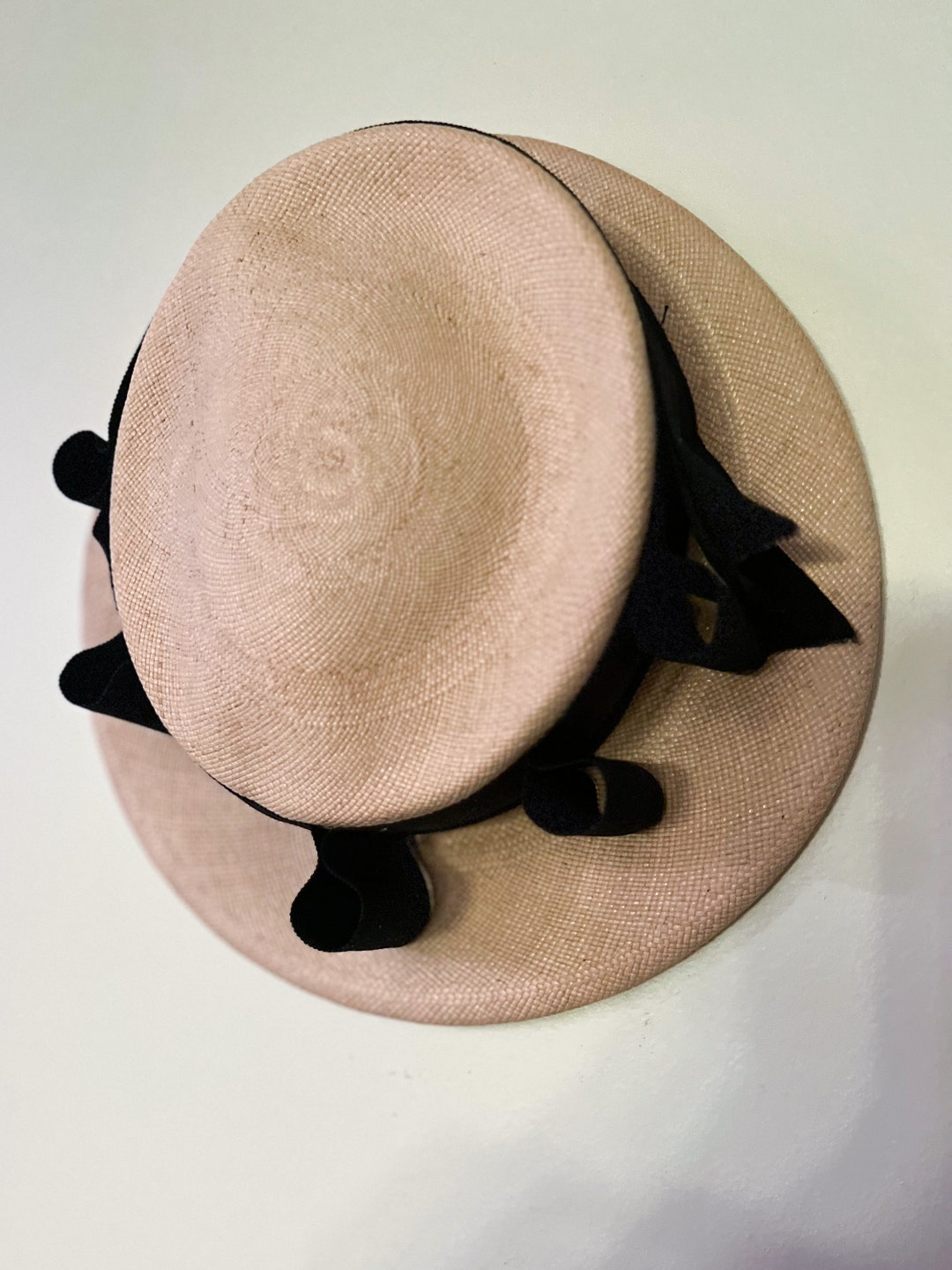 Vintage 1950’s New Look La Rose Woven Hat - Etsy