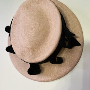 Vintage 1950’s New Look La Rose Woven Hat - Etsy