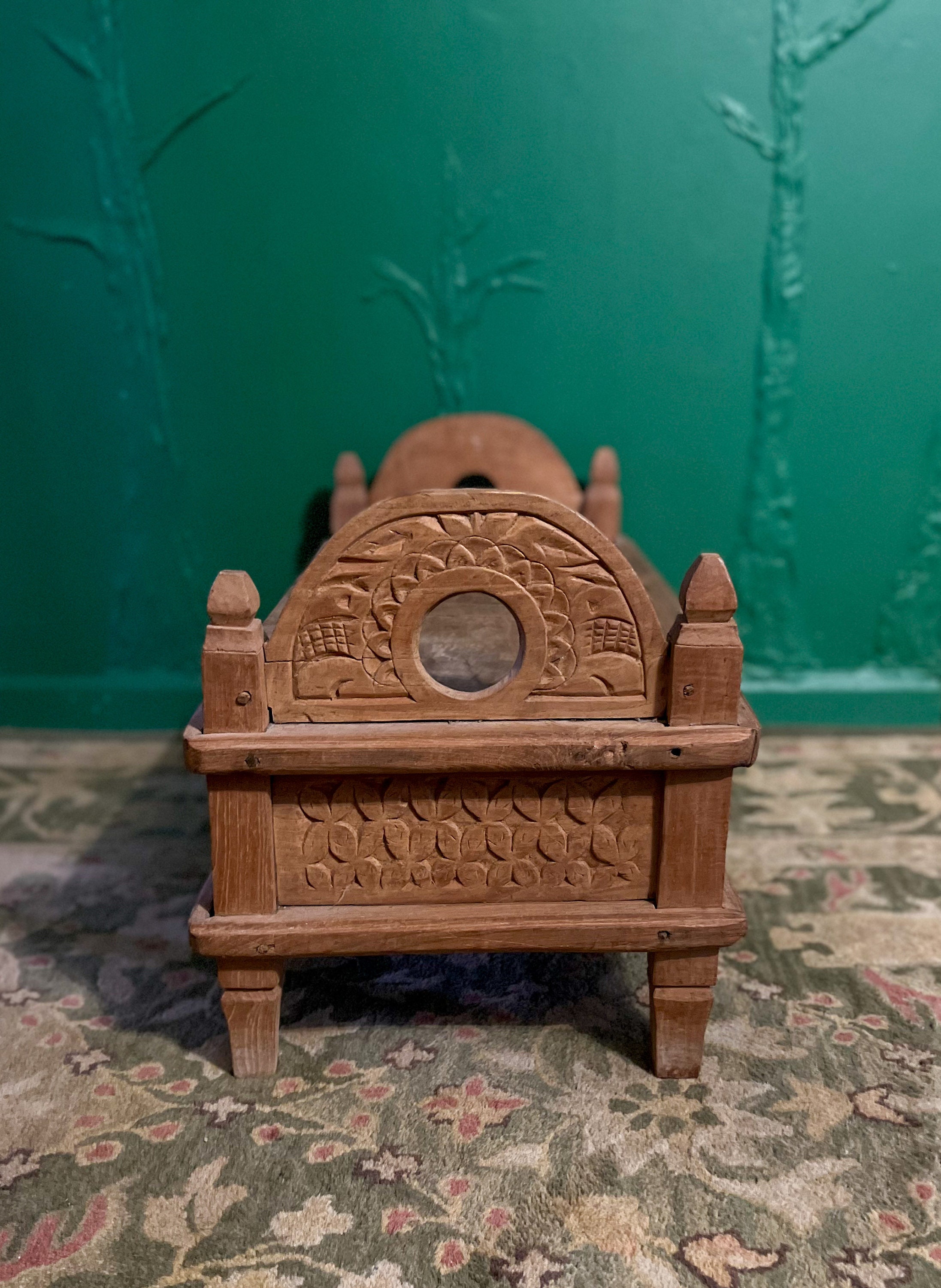 Antique Hand Carved Teak Wood Bridal Jodang Indonesian Trunk - Etsy