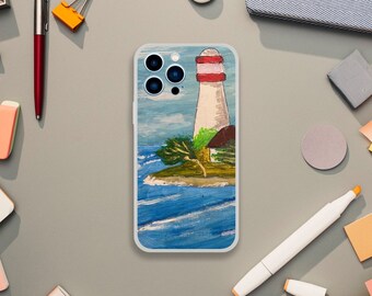 Lighthouse Phone Case - Etsy