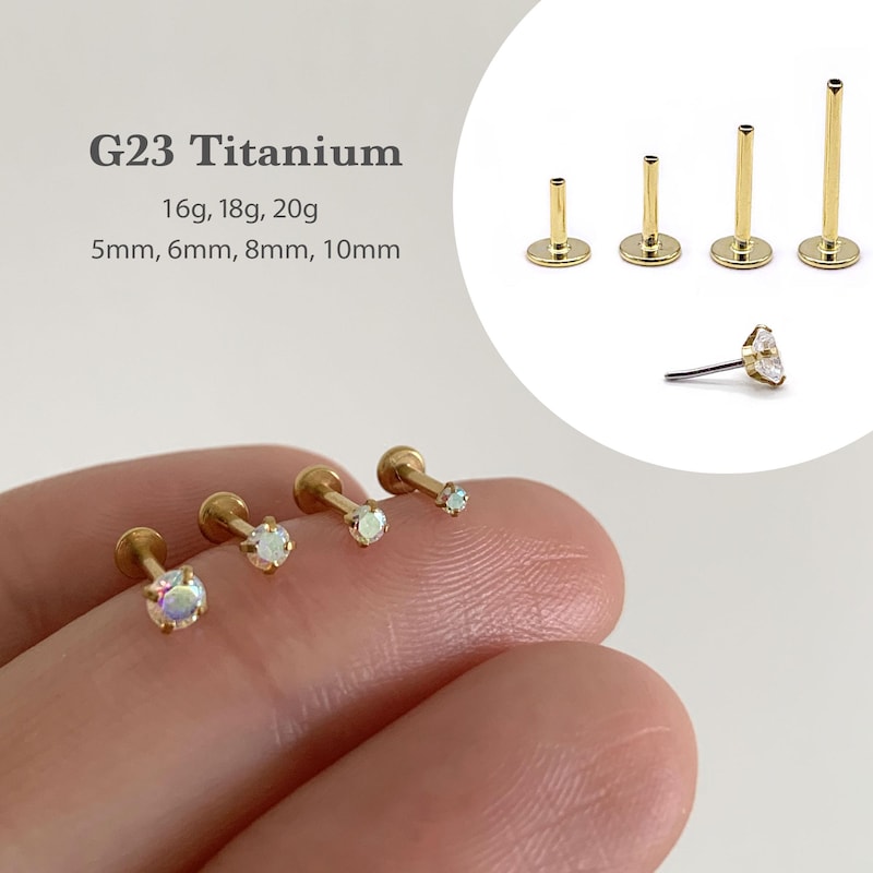 Micro Nose Stud - Etsy
