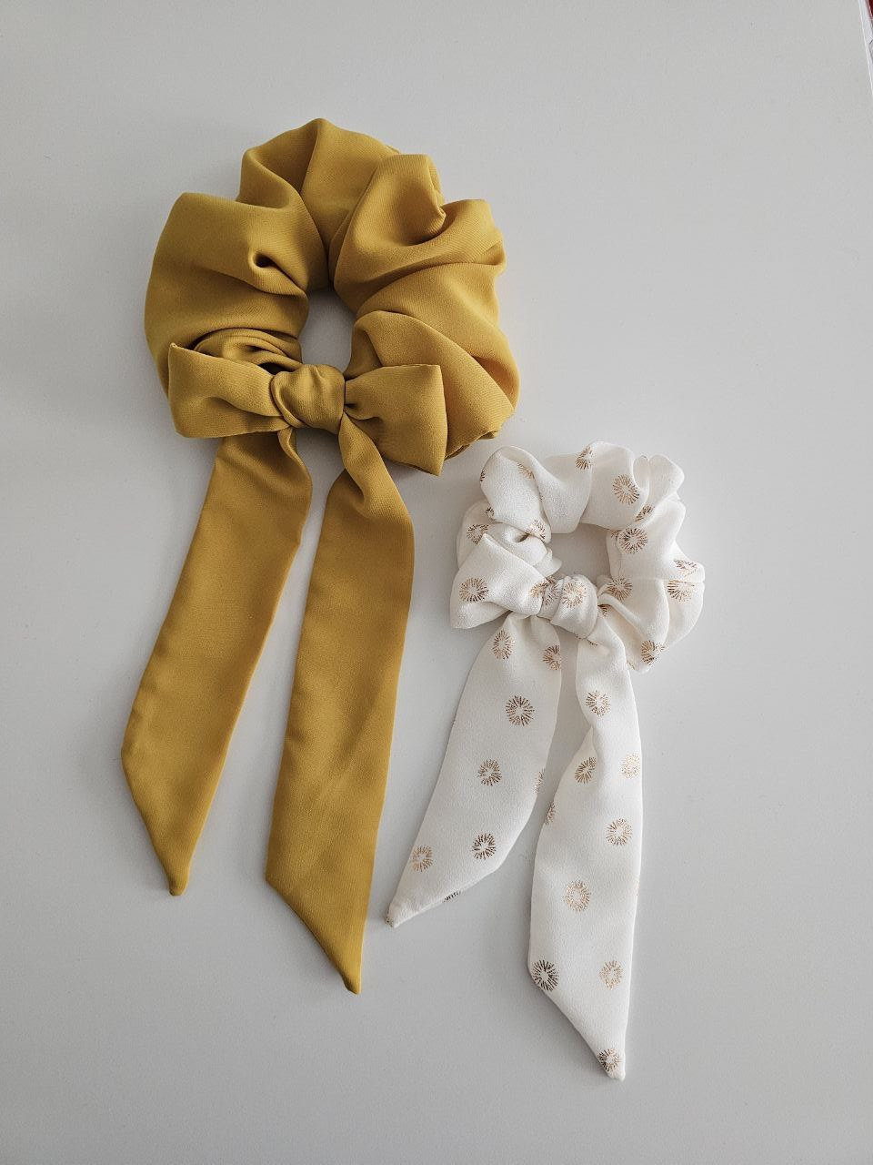 Scrunchie With a Bow Sewing PDF Pattern / Adult and Kids Sizes / Hair ...
