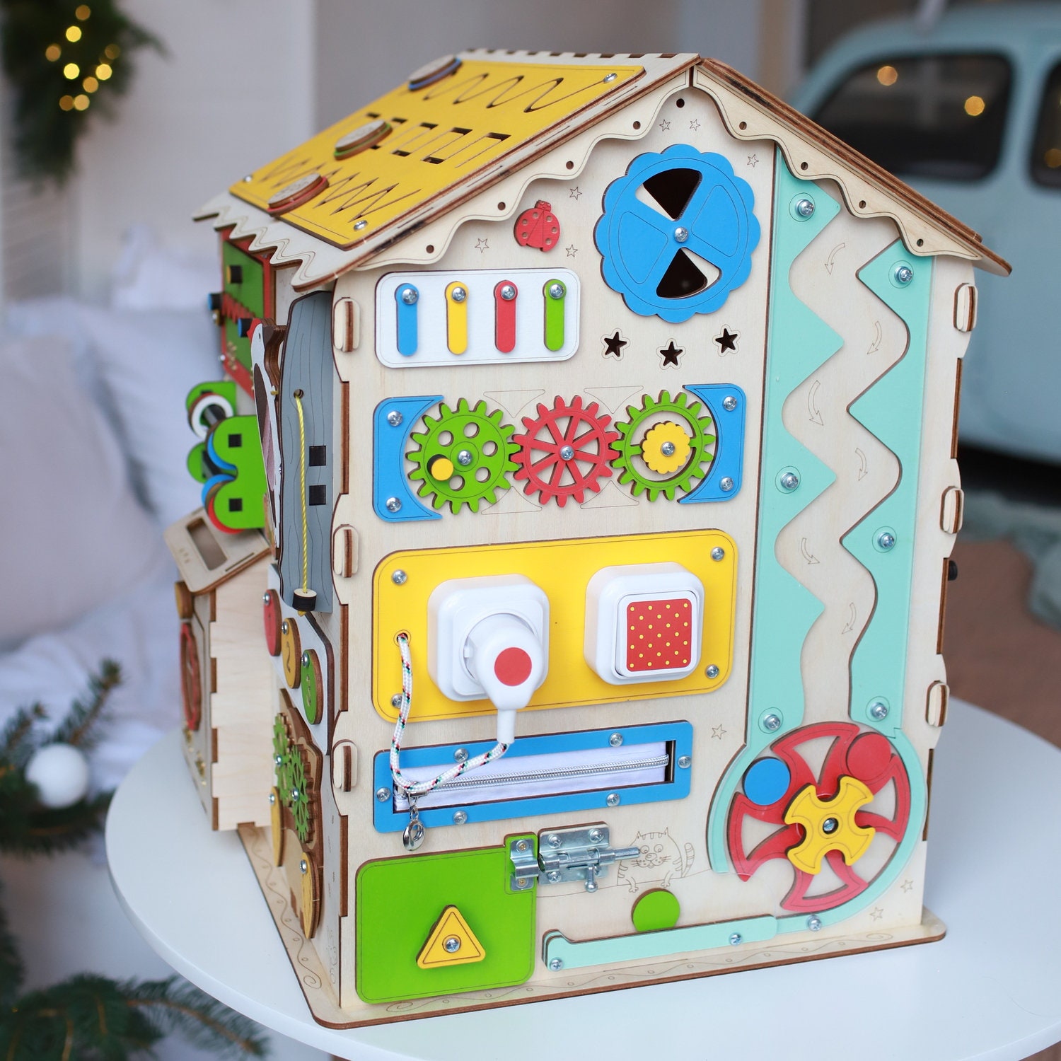 Vector Laser Cut Files , Busy Board , Busy House - Etsy