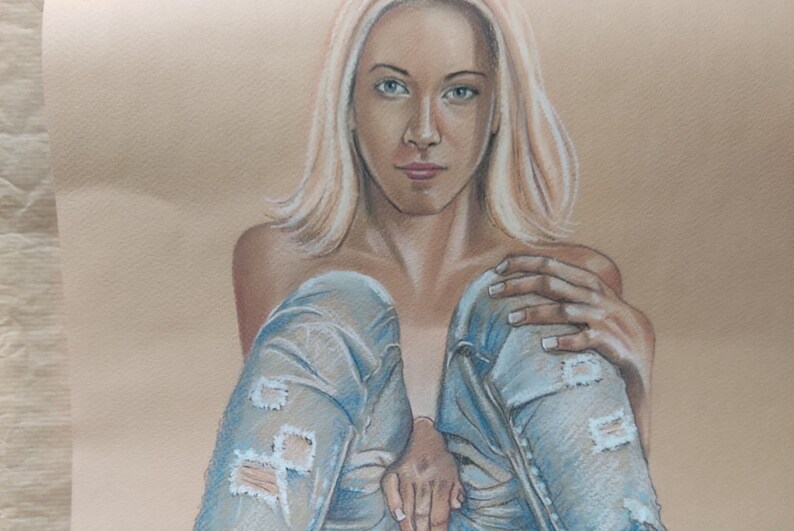 Original Sexy Drawing Nude Model Etsy