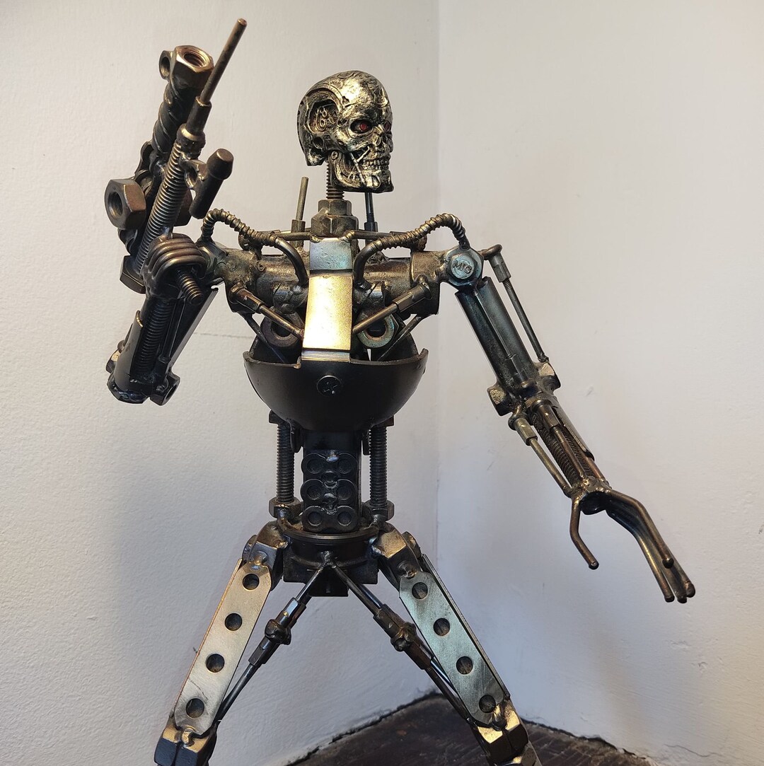 TERMINATOR T-800 Sculpture - Etsy