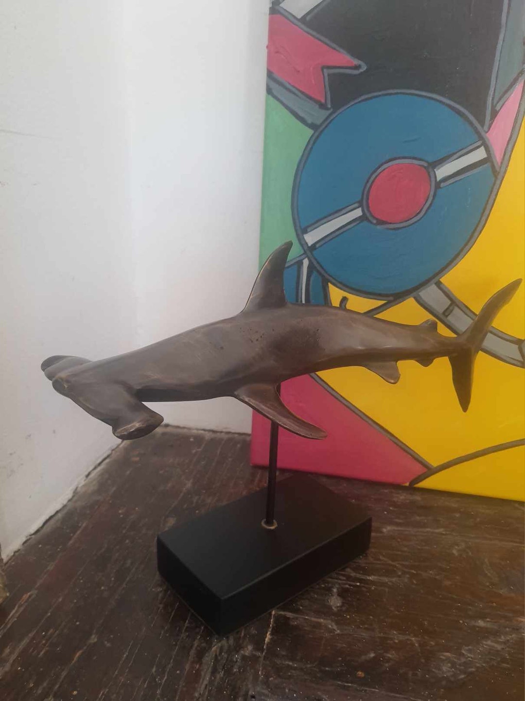 Bronze Hammerhead Shark Statue - Etsy