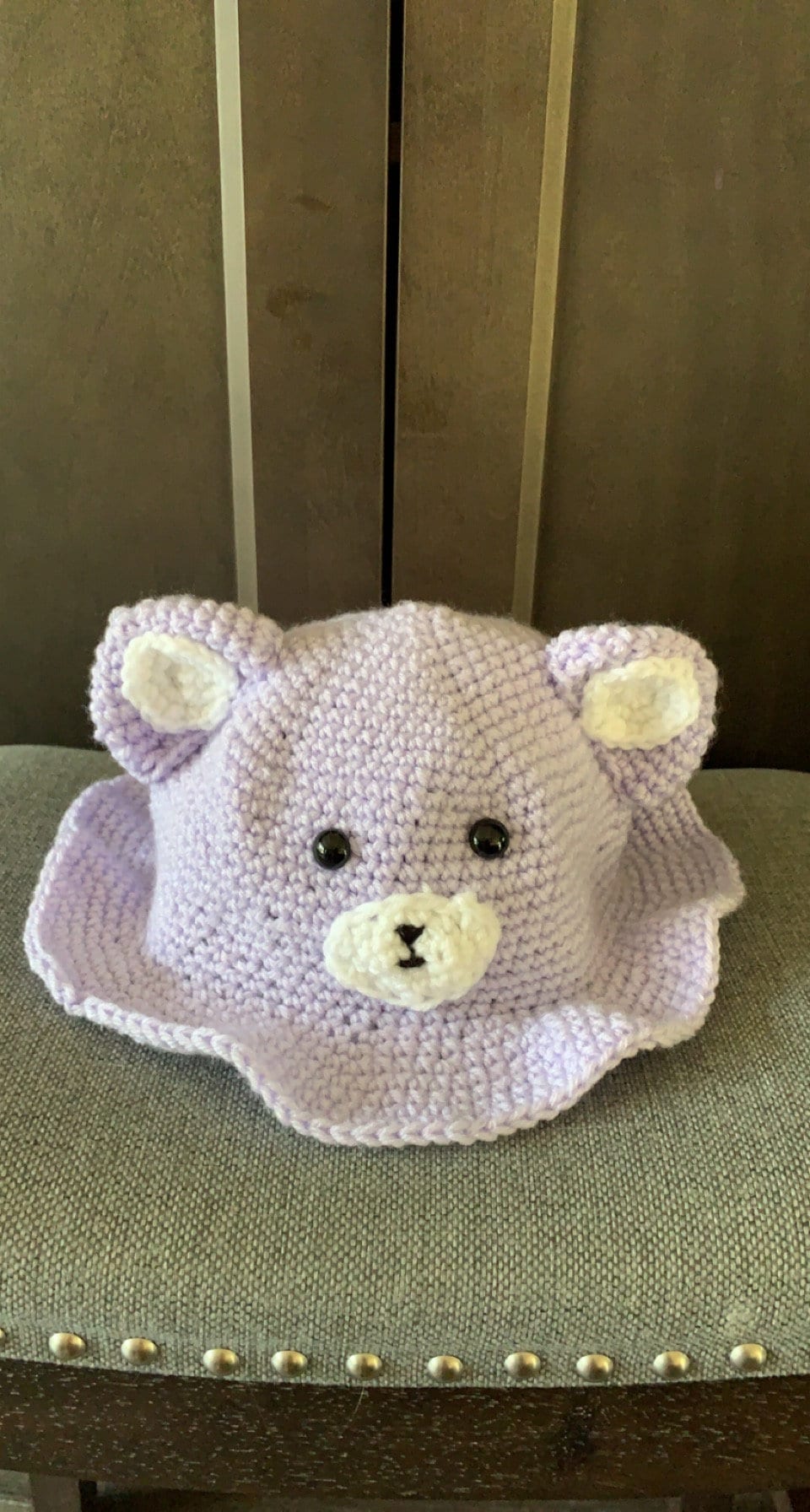 Cute and Creative Crochet Bear Bucket Hat in Any Color. Fun and Unique ...