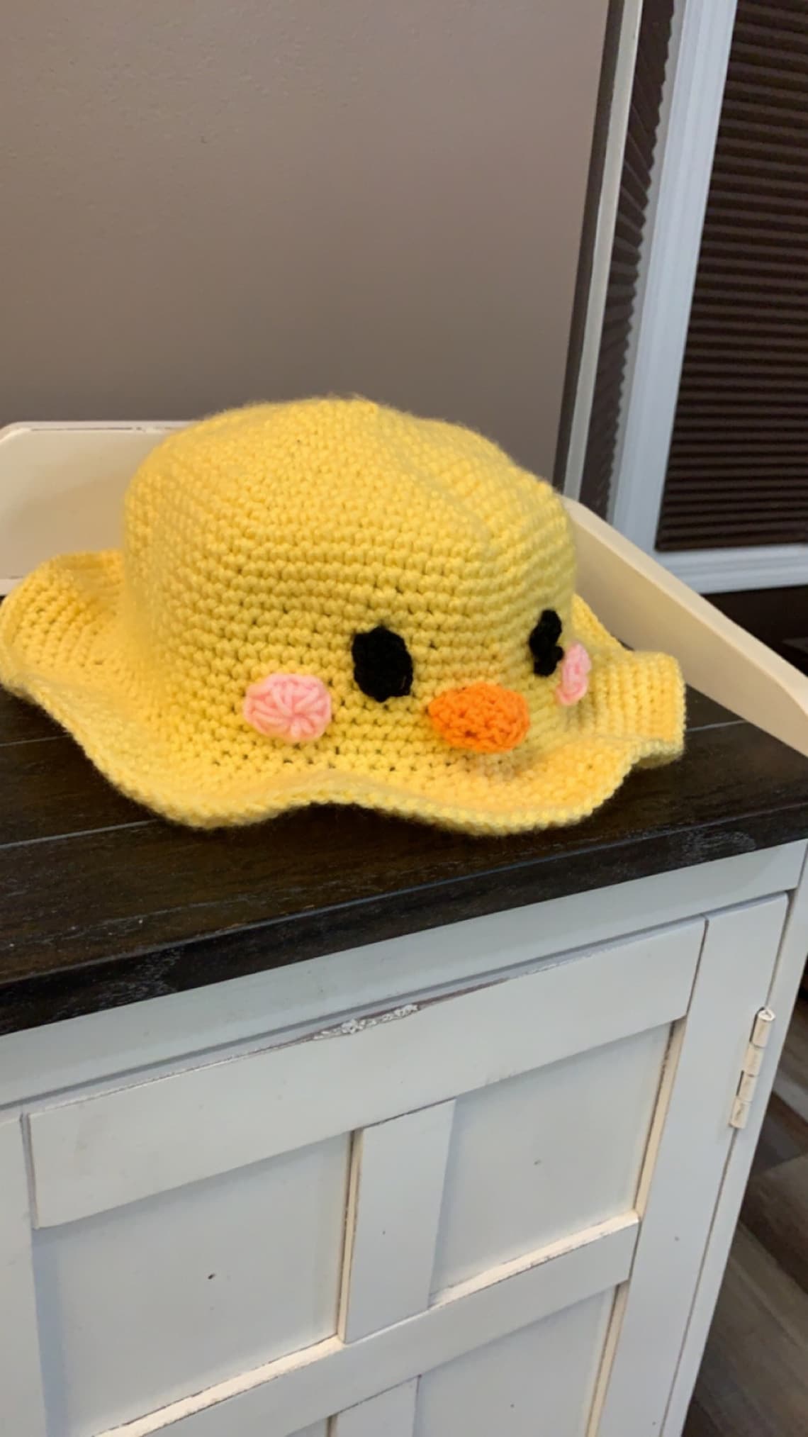 Duck Crochet Bucket Hat. Fun and Unique Bucket Hat for All Ages. - Etsy