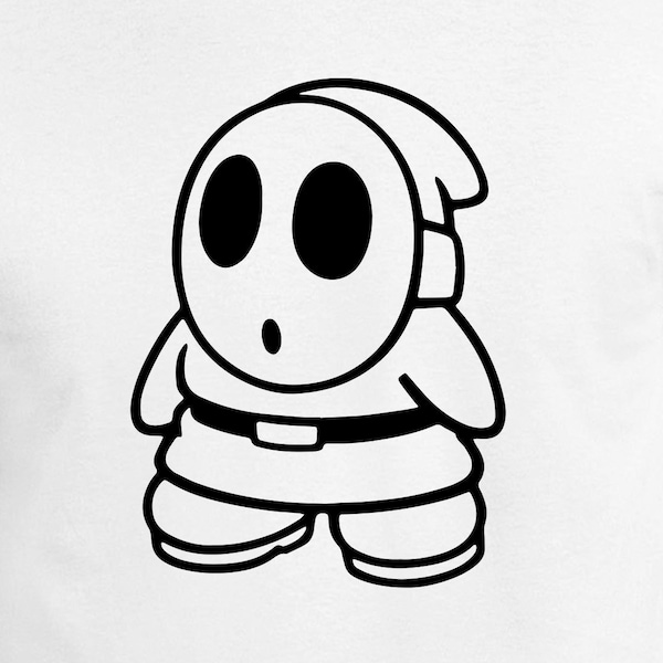 Shy Guy Svg - Etsy