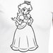Princess Peach Cut Files | Cricut | Silhouette Cameo | Svg Cut Files ...