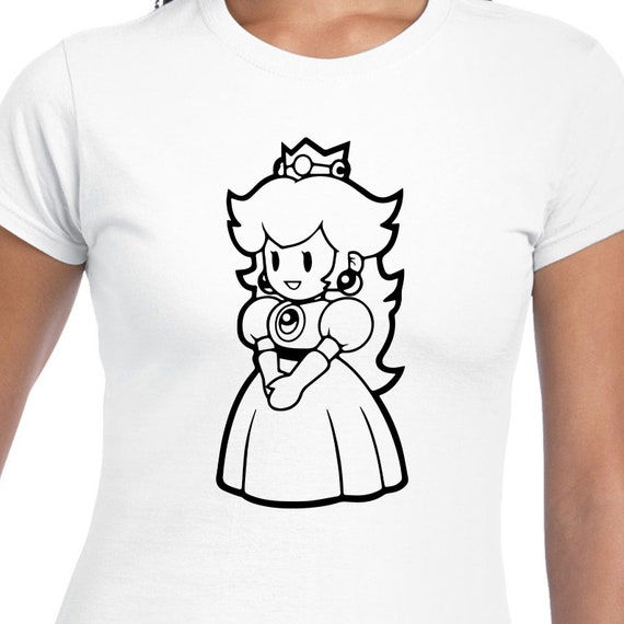 Princess Peach Cut Files Cricut Silhouette Cameo Svg Cut - Etsy