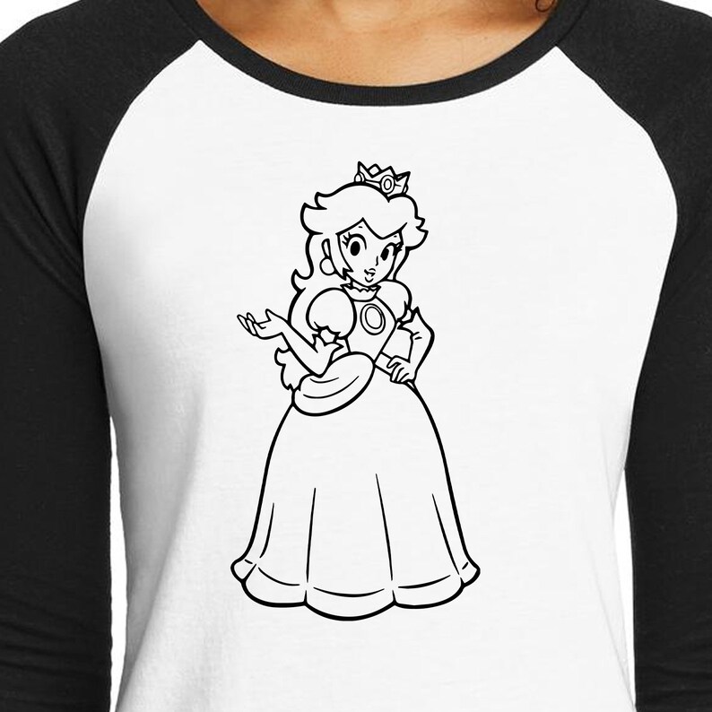 Princess Peach Cut Files Cricut Silhouette Cameo Svg Cut - Etsy Canada