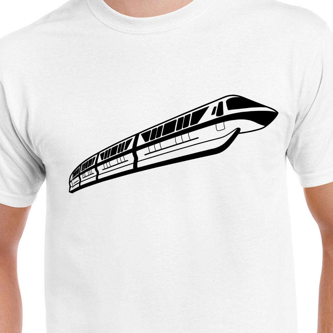 Monorail Digital Cut Files | Cricut | Silhouette Cameo | Svg Cut Files ...