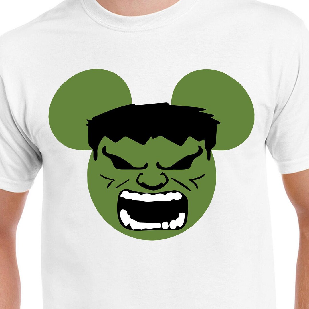 Mickey Hulk Digital Cut Files | Cricut | Silhouette Cameo | Svg Cut ...