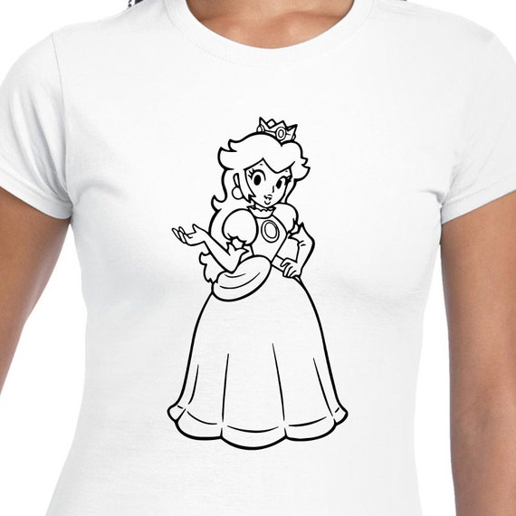 Princess Peach Cut Files Cricut Silhouette Cameo Svg Cut - Etsy UK