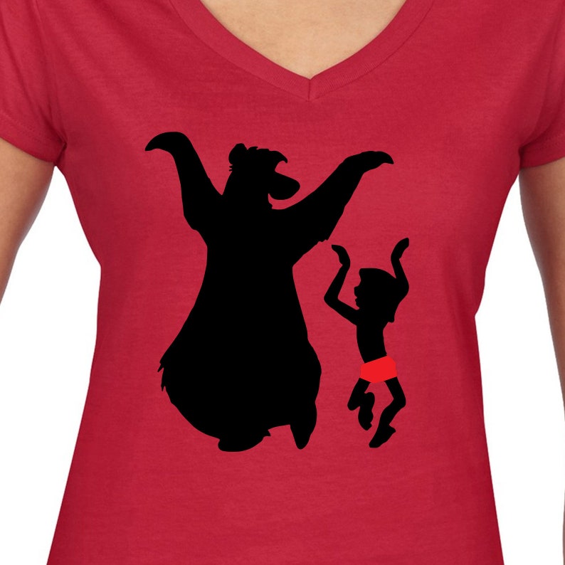 Mowgli and Baloo Cut Files Cricut Silhouette Cameo Svg - Etsy