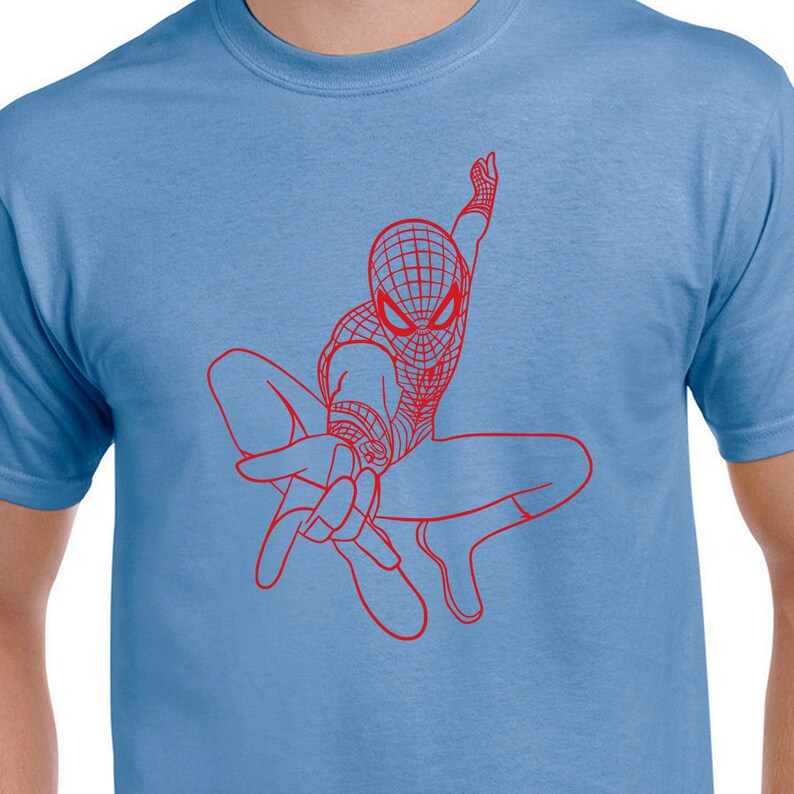 Spider-man Cut Files Cricut Silhouette Cameo Svg Cut - Etsy